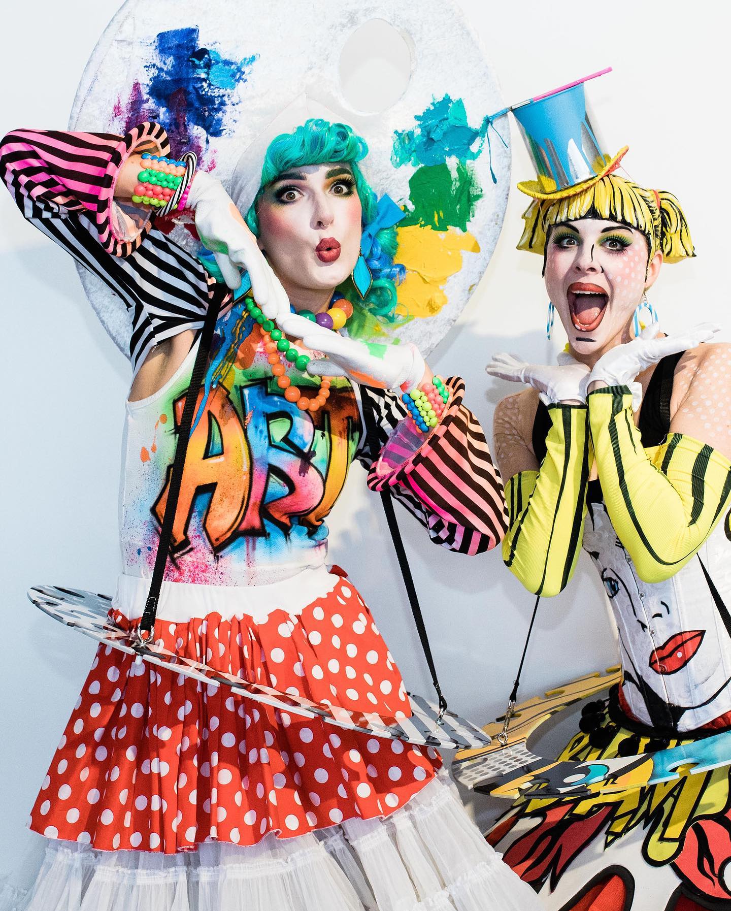 Paintertainment, Costumed Models | TENBC