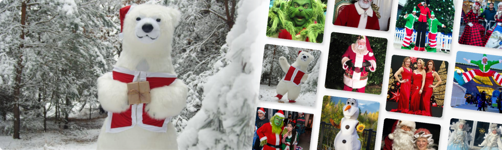 Hire Christmas Roaming Characters in Vancouver for Holiday Event | TENBC